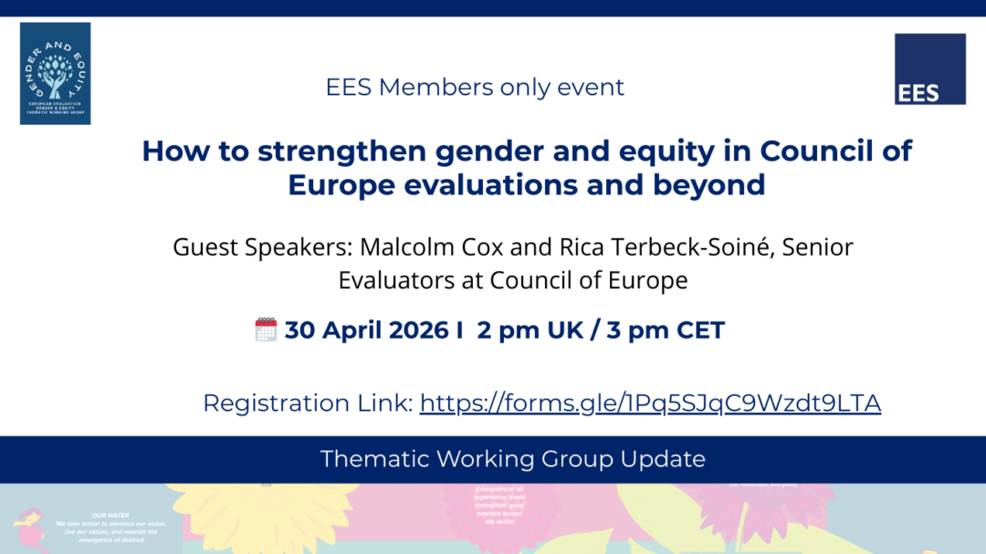 EES - European Evaluation Society